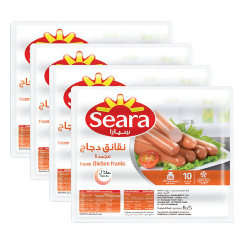 Seara Frozen Chicken Franks 4 x 340gm